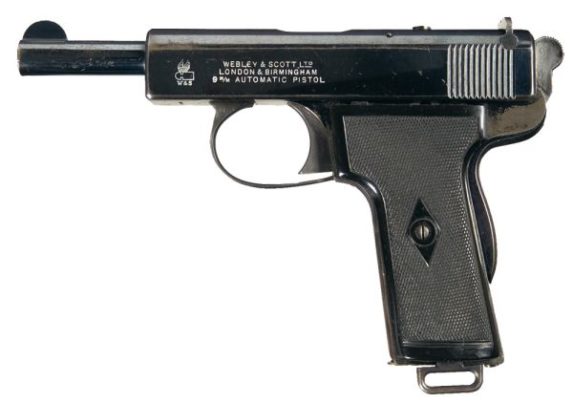 Webley and Scott Automatic Pistols - Revivaler