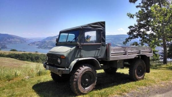 The Ultimate Shooting Wagon: 1962 Mercedes Benz Unimog "Barn Find" on E ...