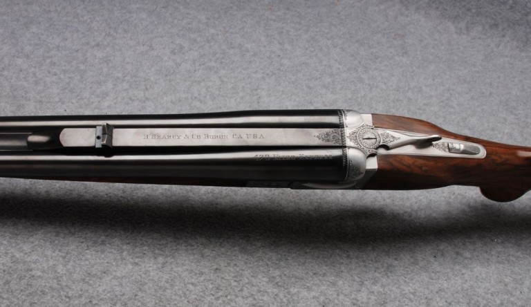 B. Searcy Double Rifle in .470 Nitro Express-6 - Revivaler