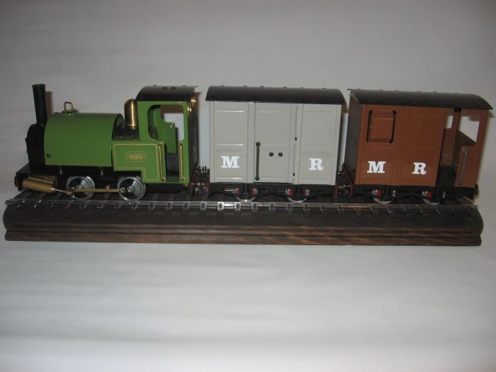 Mamod MSS Live Steam Locomotive Train Set - Revivaler