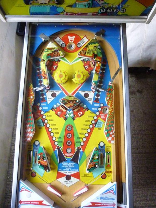 A Grand Prix pinball machine - Revivaler