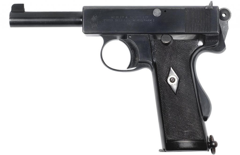 Webley Mark 1 Navy Commercial Automatic Pistol - Revivaler