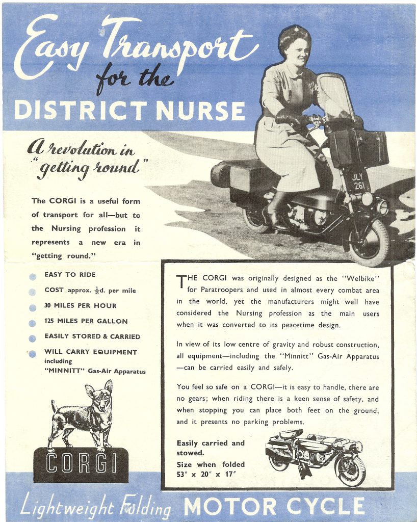 Welbike Paratrooper Motorcycle - Revivaler