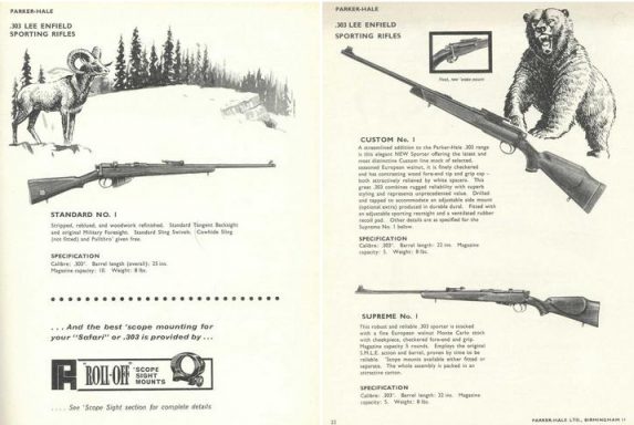 Parker-Hale Lee-Enfield Sporting Rifles - Revivaler