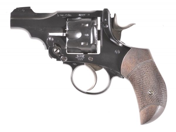 Webley & Scott Mk VI Snub Nose Revolver in 45 ACP - Revivaler