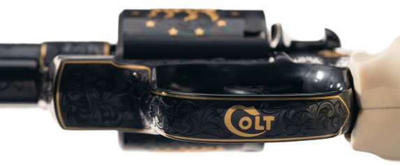 Colt Python Revolver Signed Howard Dove - Revivaler