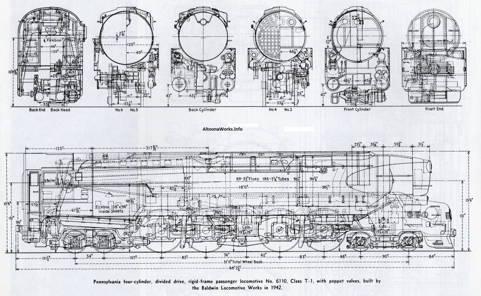Pennsylvania Railroad T1 and T1a Duplex - Revivaler