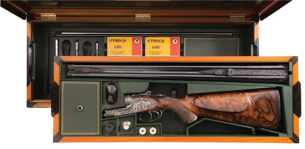 Holland & Holland Phillippe Grifnée Signed .600 and .700 Nitro Express ...