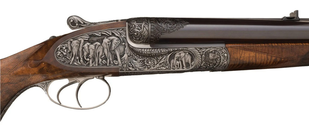 Holland & Holland Phillippe Grifnée Signed .600 and .700 Nitro Express ...