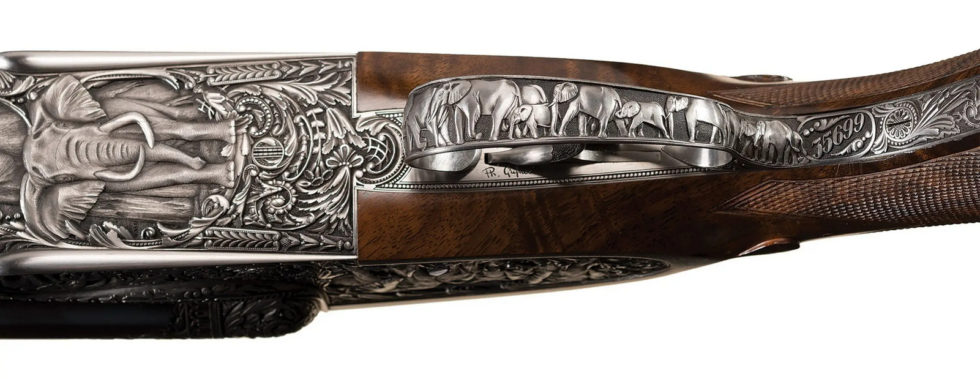 Holland & Holland Phillippe Grifnée Signed .600 and .700 Nitro Express ...