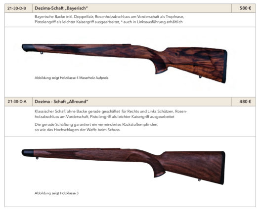 Heym SR21 Sporting Rifle - Revivaler