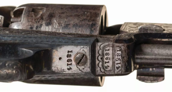 Factory Engraved Colt Model 1851 Navy Revolver - Revivaler