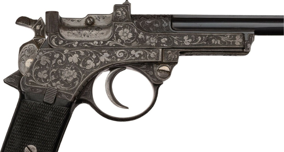 Presentation Exhibition Grade Mannlicher Model 1900 Pistol - Revivaler
