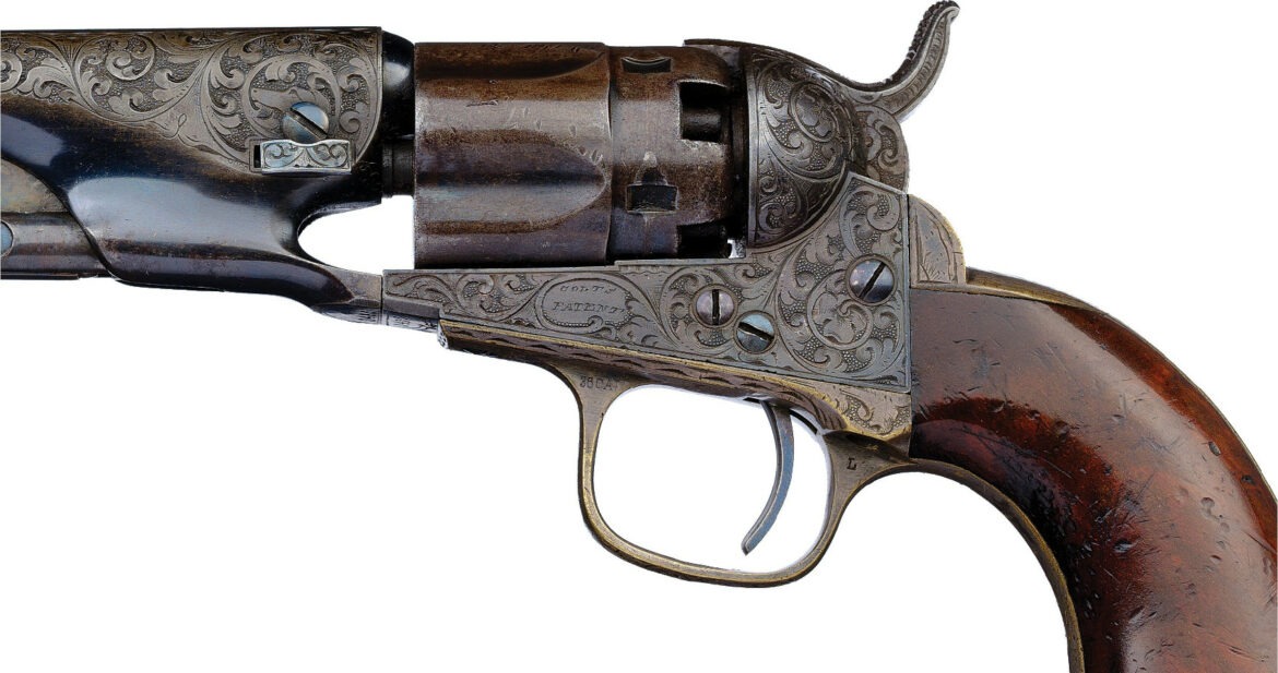 Cased Colt Model 1862 Police Percussion Revolver - Revivaler