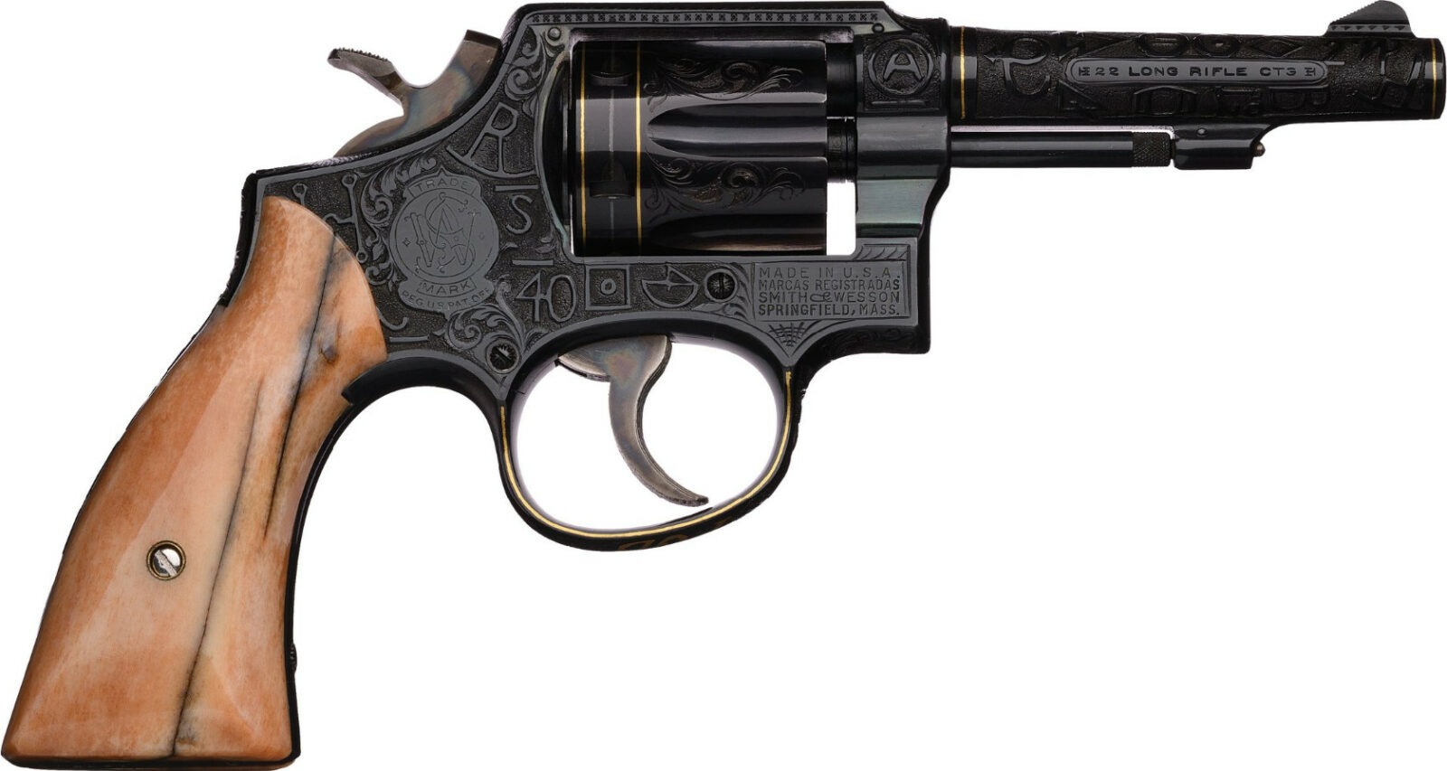 US Post Office/Engraved Smith & Wesson .22 M&P Revolver - Revivaler