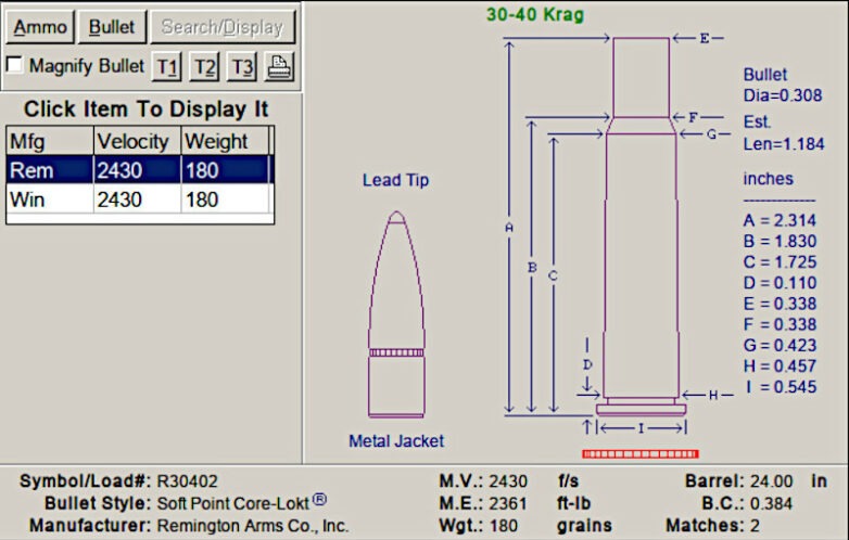 The 30-40 Krag Military and Sporting - Revivaler