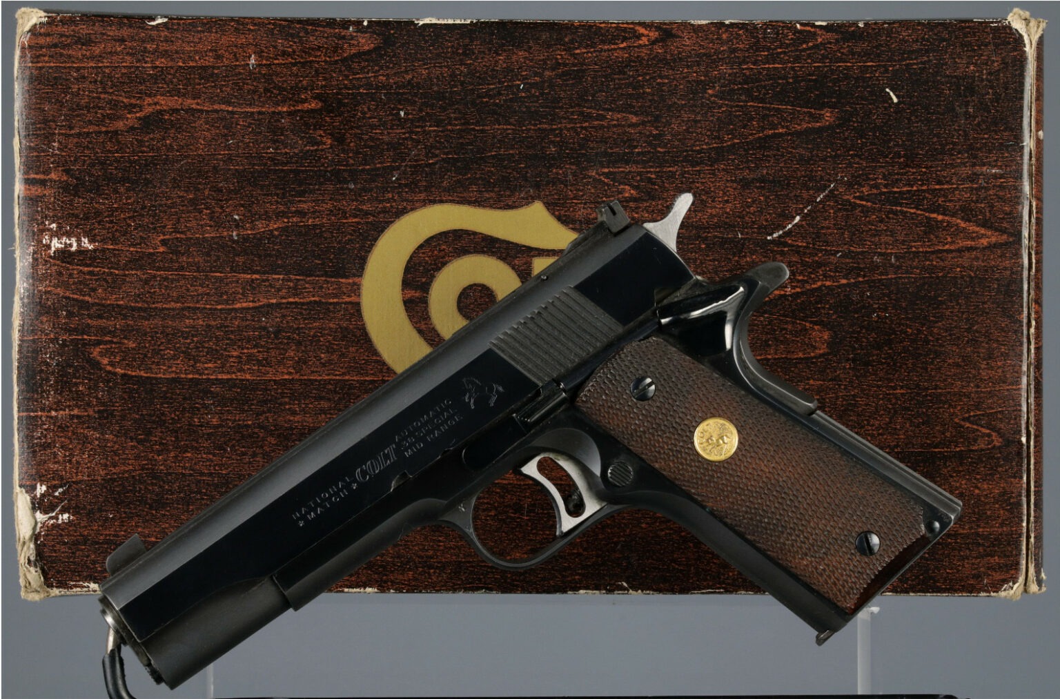 Colt National Match .38 Special Mid Range Semi-Automatic Pistol - Revivaler