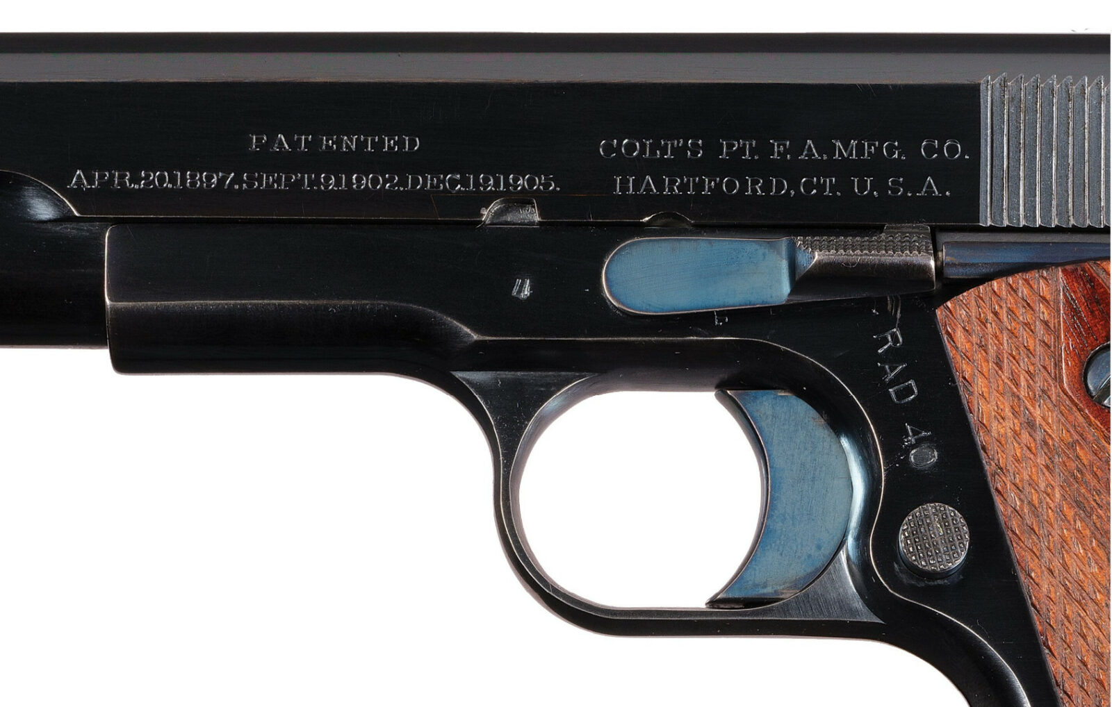Colt Model 1910 9.8mm Pistol - Revivaler