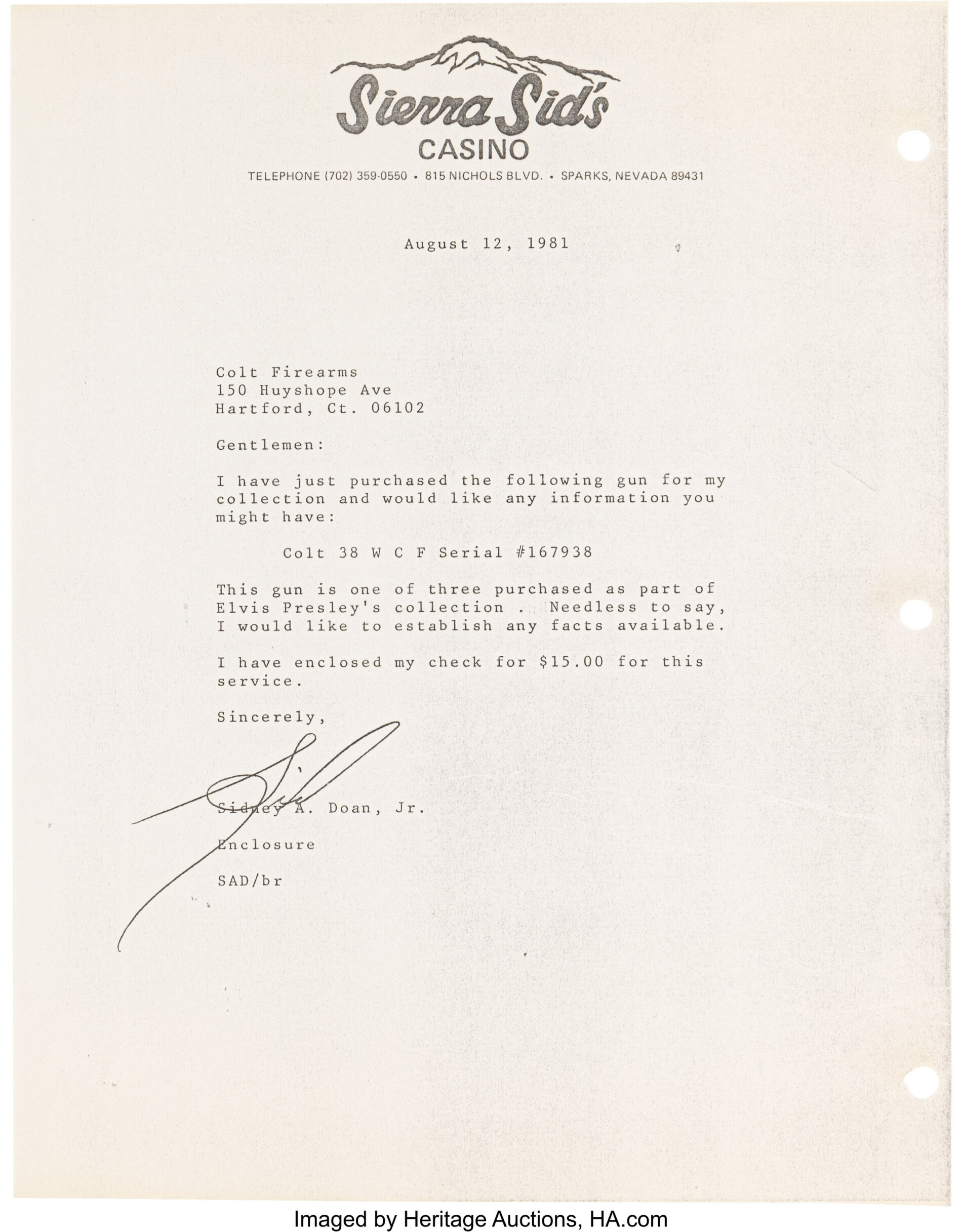 Elvis Presley's Fast Draw Rig with Revolver - Revivaler