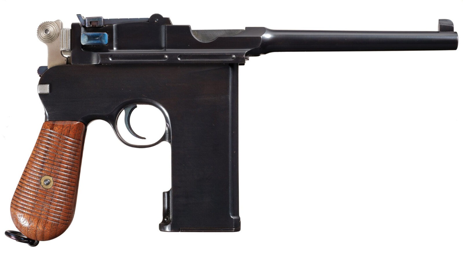 Mauser 1896 20-Shot Flatside Cone Hammer Pistol - Revivaler