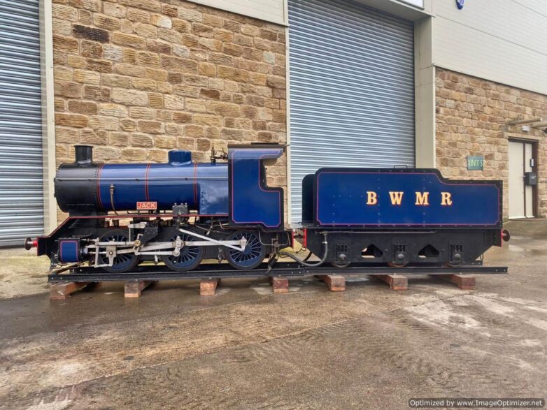 15 Inch Gauge 0-6-0 Steam Locomotive Named "Jack" - Revivaler